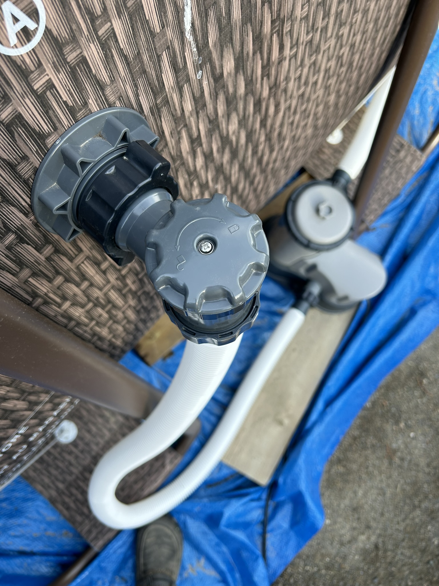 Coleman Pool Setup – JK Building The Dream