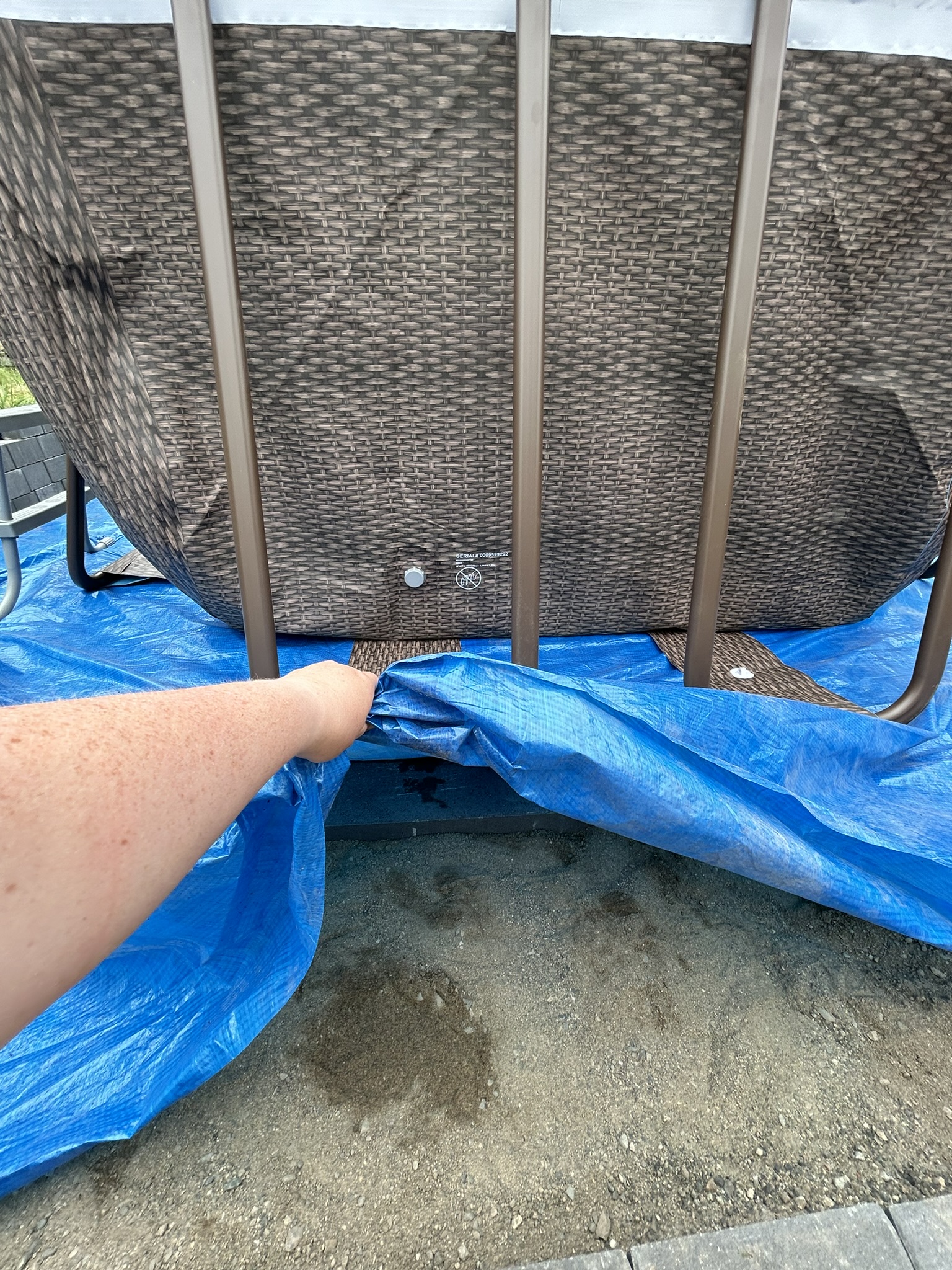 Coleman Pool Setup – JK Building The Dream