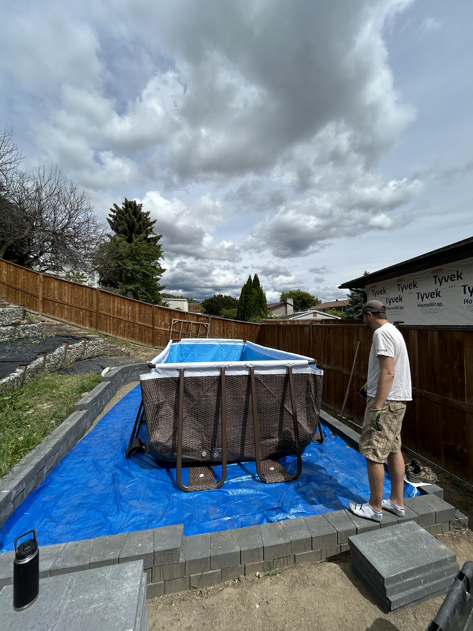 Coleman Pool Setup – JK Building The Dream